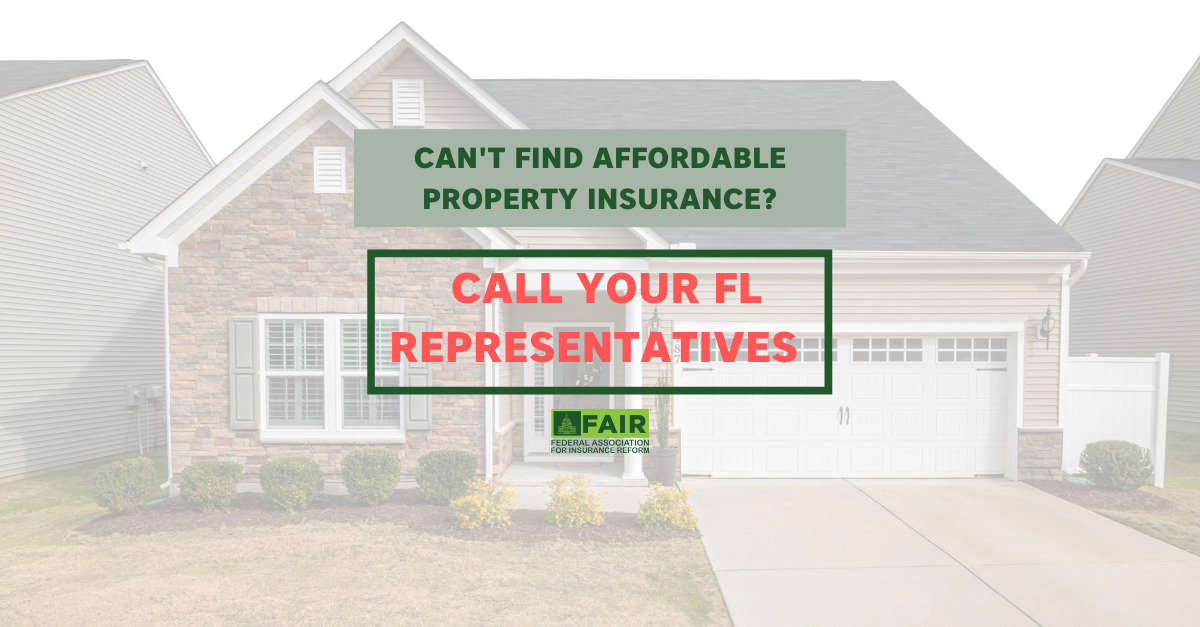 Contact Your FL Representatives - Insurance Rate Reform